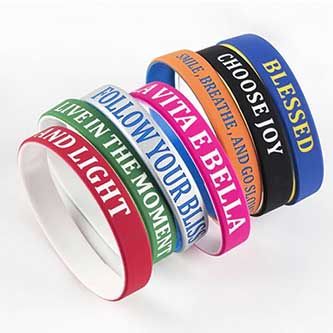 Silicone Wristbands - UScraft.com